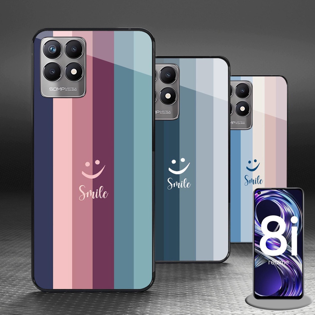 Realme 8i Glass Softcase - Realme 8i Hp Case - Realme 8i Hp Case ...