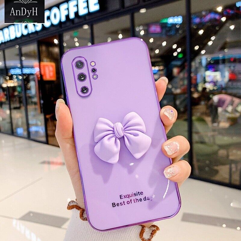 AnDyH plating Anti-drop case For Samsung Note 10 Pro 10 Plus 9 8 casing ...