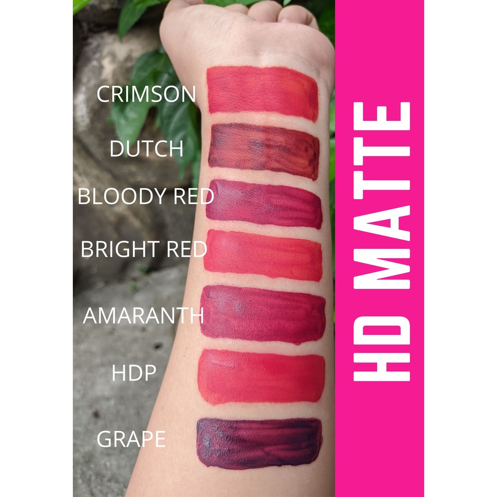 HD MATTE LIPTINT REBRANDING | Shopee Philippines