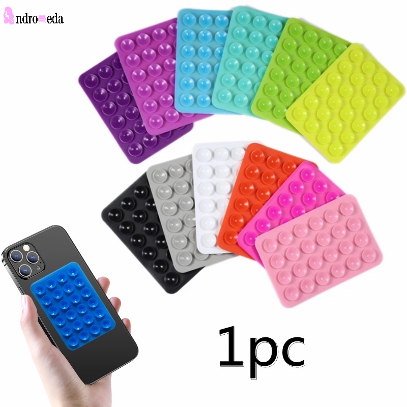 Self-adhesive Square Wall Sticker With Silicone Suction Cups Universal ...