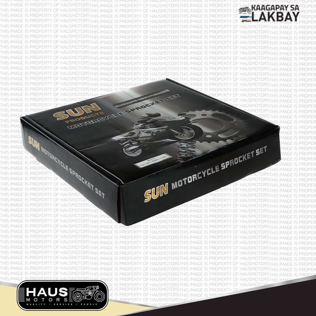SUN SPROCKET SET BARAKO 175 14T X 42T 428H X 110L | Shopee Philippines