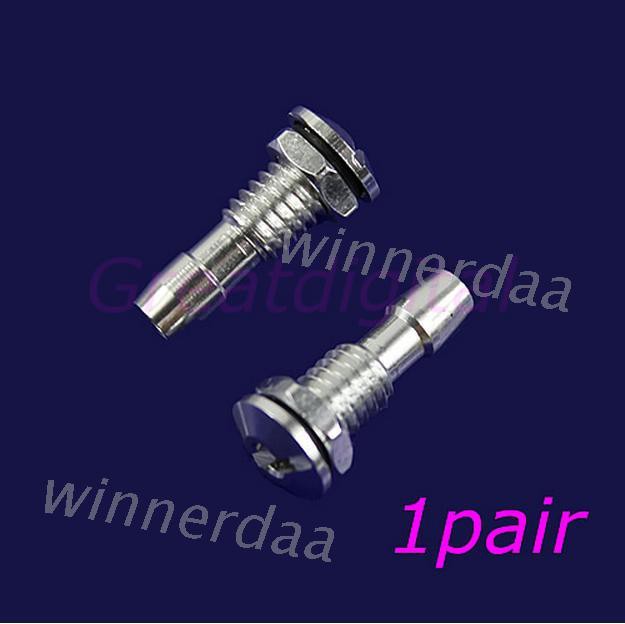 2 Pcs New Aluminum Water Outlets Thread With O-ring Screws For RC Boat ...