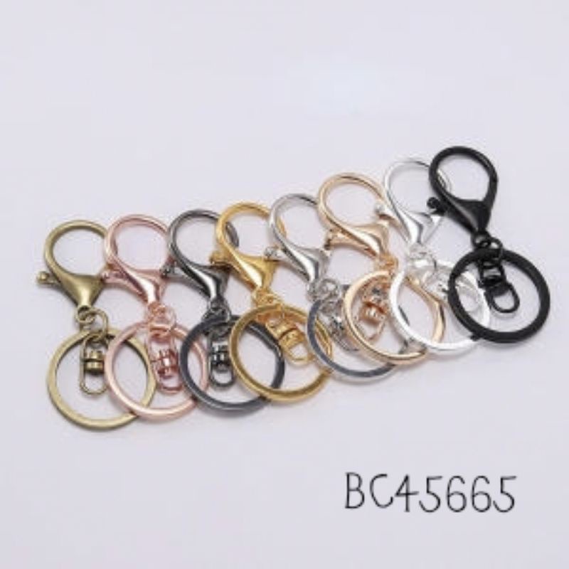 Elegant Lobster Clasp Keychain hooks | Keychain claw lock | Swivel ...
