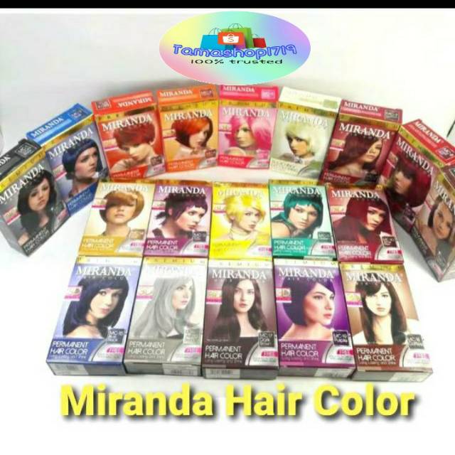 Miranda Hair Color/Miranda Hair Polish 30ml | Shopee Philippines