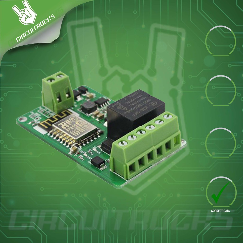 Relay Esp8266 10a 220v Network Wifi Module Input DC 7v-30v Arduino Compatible | Shopee Philippines