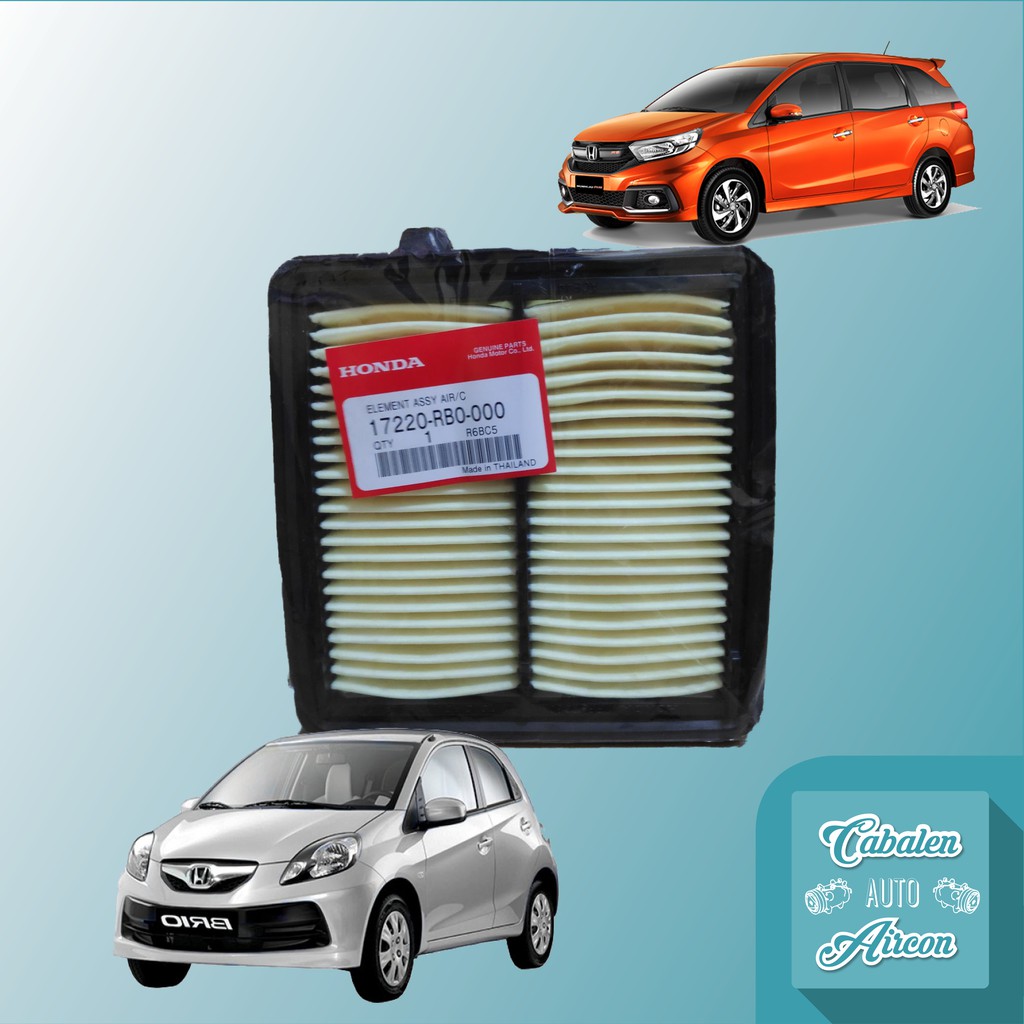 Honda Air Intake Filter for Honda Brio 2014-2019| Honda Mobilio 2014 ...