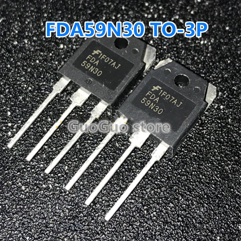 2pcs Original FDA59N30 TO-3P 59N30 TO3P 59A 300V N-channel MOSFET ...