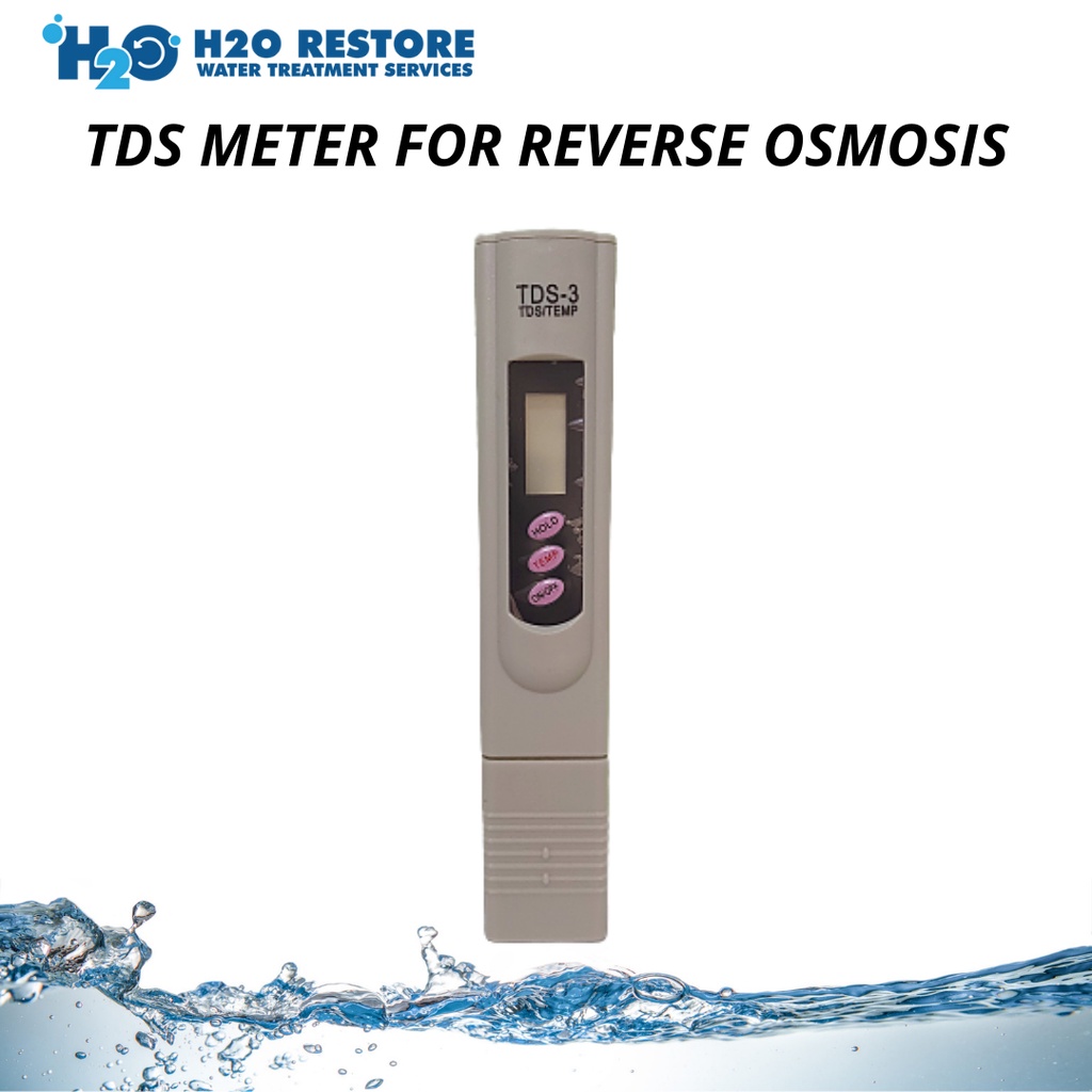 TDS Meter or Total Dissolve Solids Monitoring Device to Measure ...