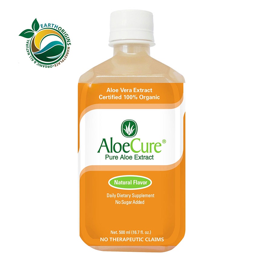 Aloe Cure Pure Aloe Extract - Natural Flavor 500ml Oct 29, 2023 Expiry ...