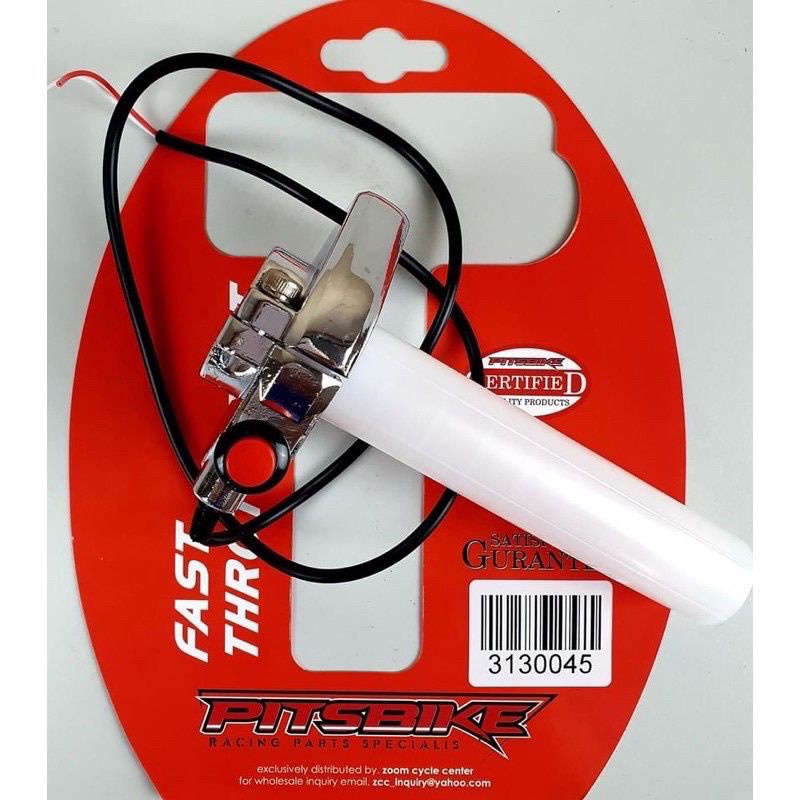 UMA PITSBIKE QUICK THROTTLE RACING w/ CABLE UNIVERSAL Raider150 XRM ...