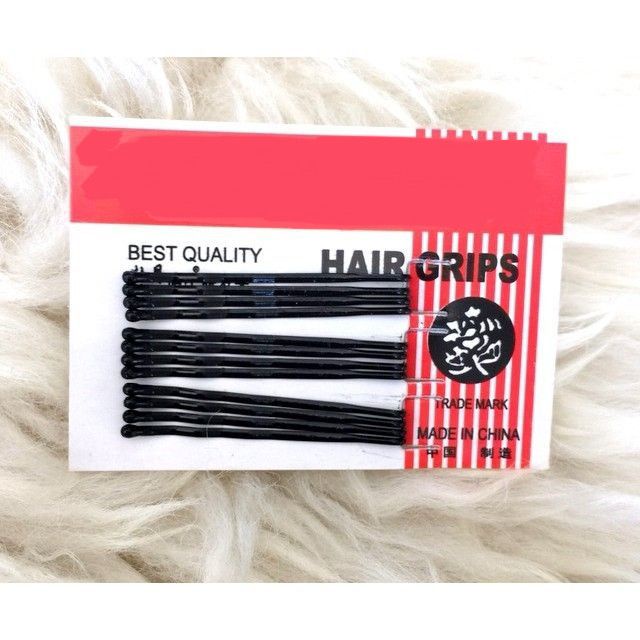 1Pad/12Pcs 7015 Flower Hair grip / Hair Pin | Shopee Philippines