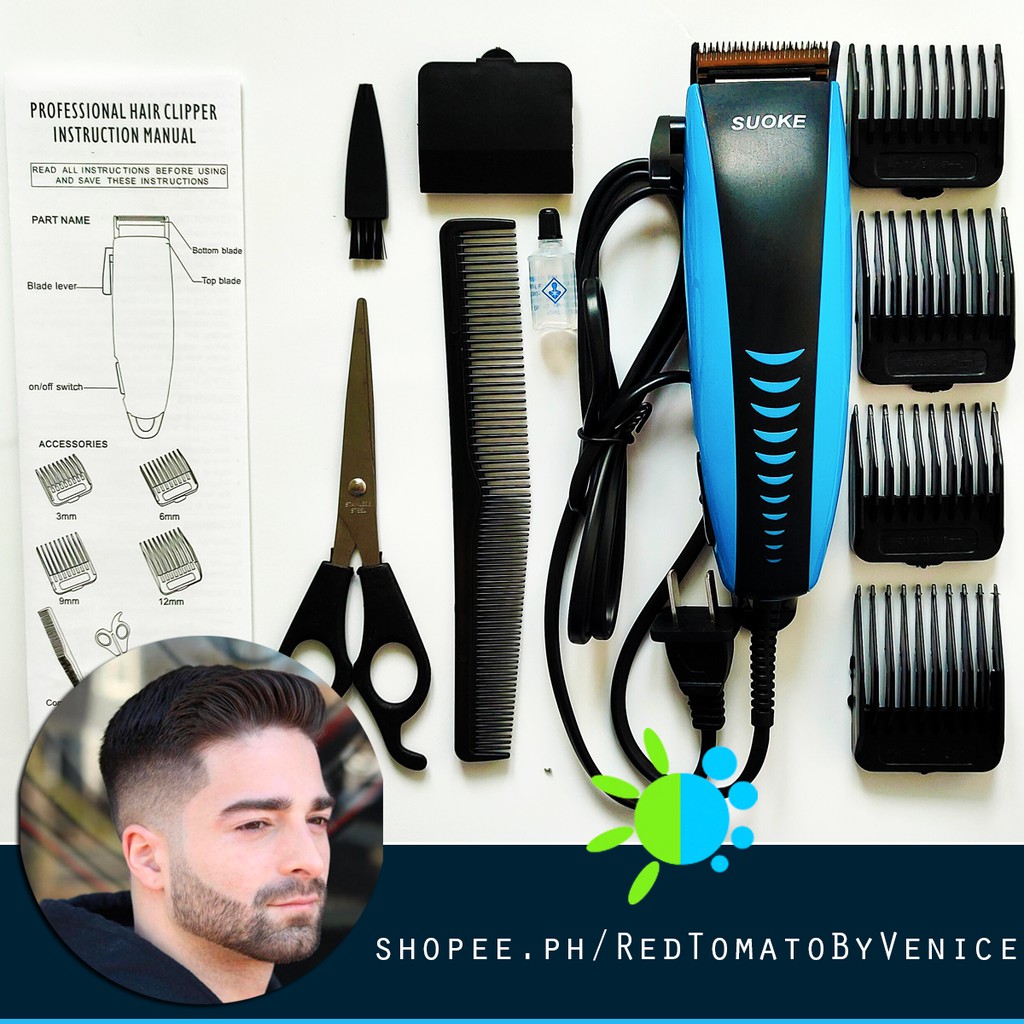 Electric Hair Razor Hair Clipper Shaver Full Set for Men Grooming ...