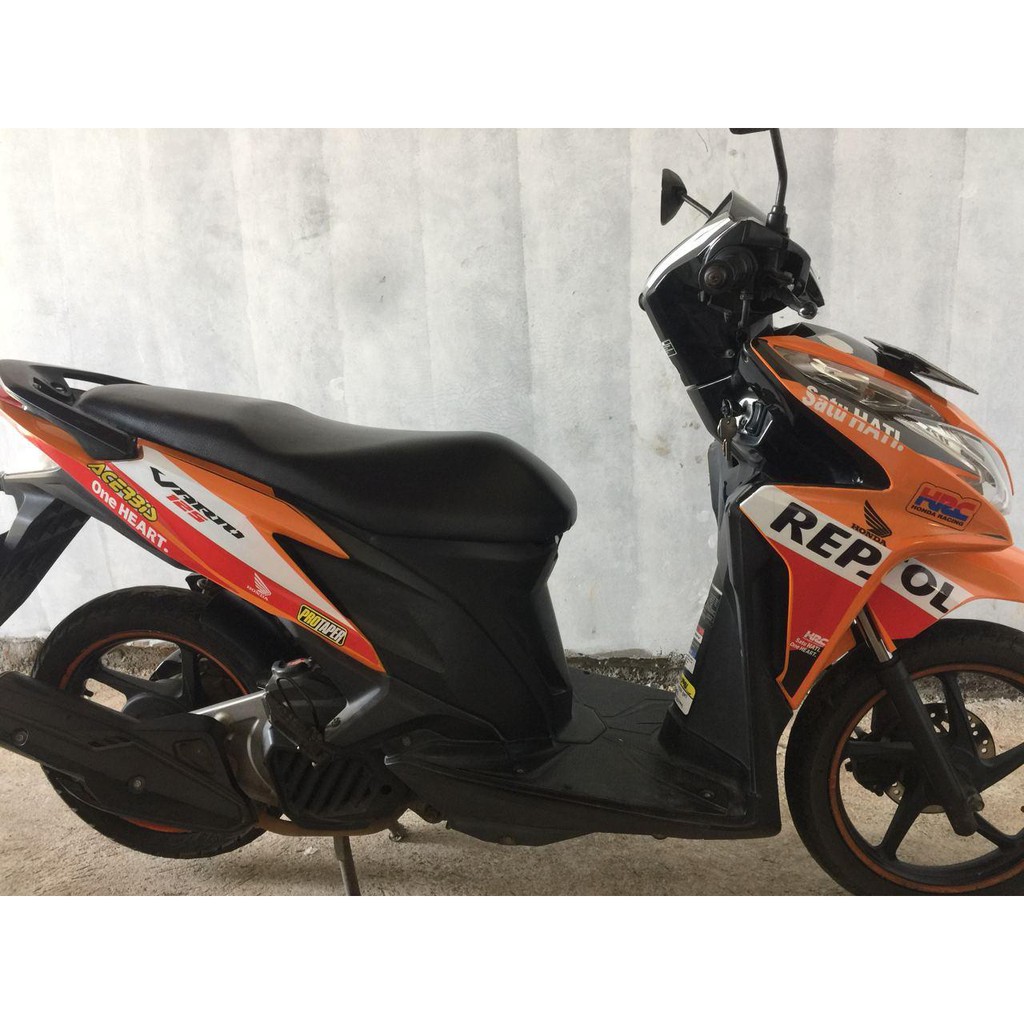 Honda Click 125 Years striping Sticker 2012-2014 REPSOL | Shopee ...