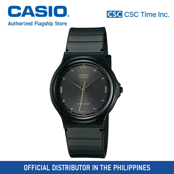Casio (MQ-76-1ALDF) Black Resin Strap Quartz Watch for Men | Shopee Philippines