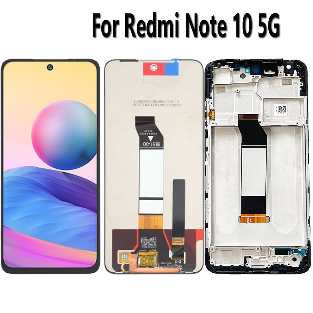 Original 6.5" LCD For Xiaomi Redmi Note 10 5G POCO M3 Pro 5G M2103K19G ...