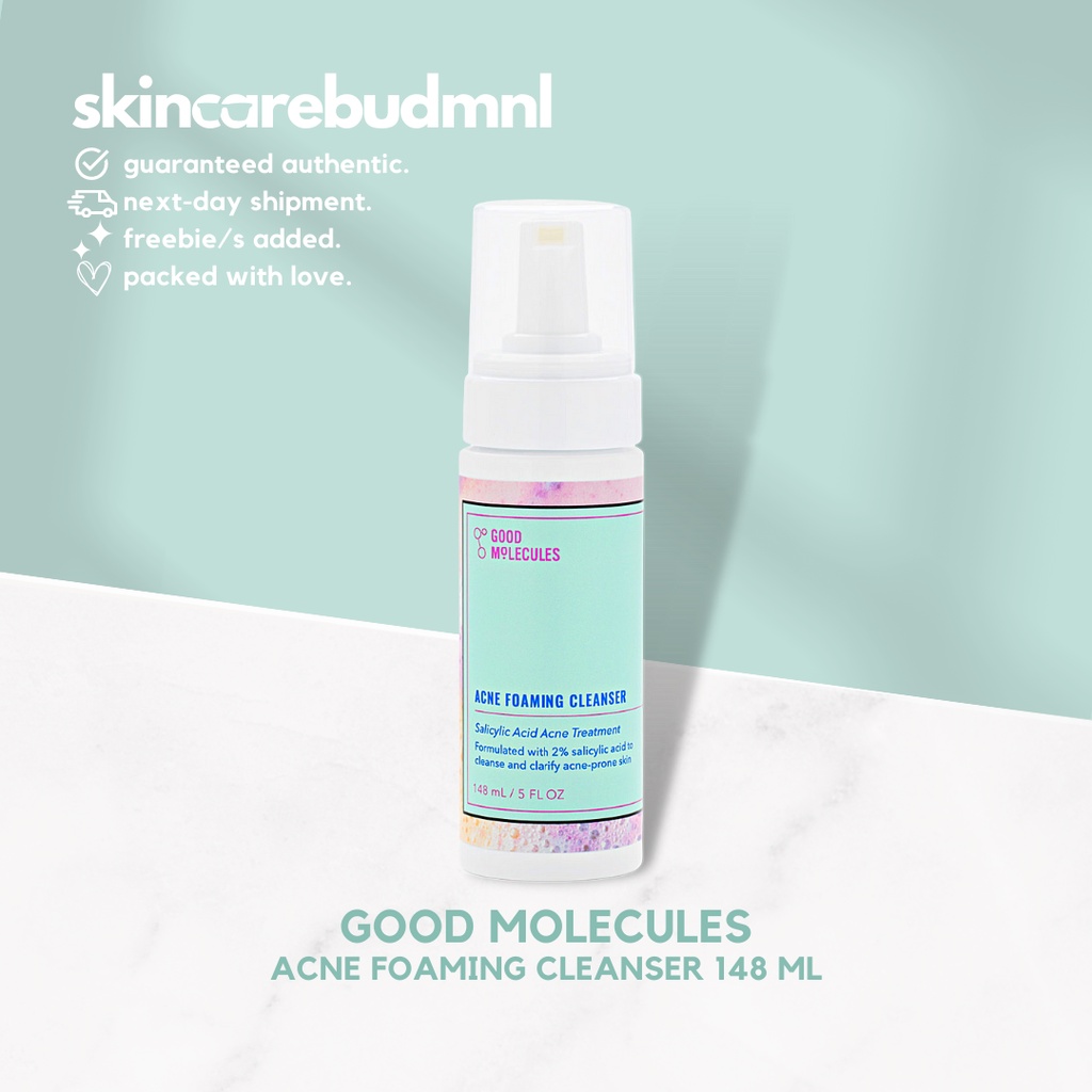 Good Molecules Acne Foaming Cleanser 148 ml by skincarebudmnl | Shopee ...