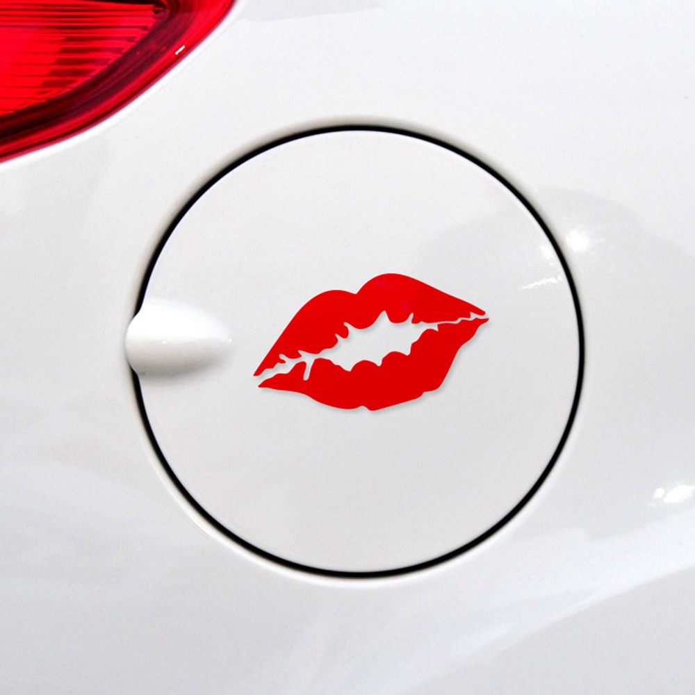 Red lips kiss Stickers New Arrival DIY Decor Car Styling For Auto Car ...