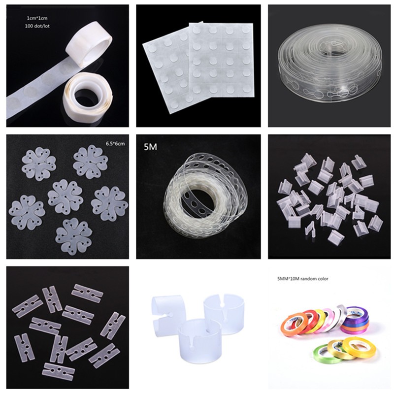 Balloon Accessories Balloon Chain Christmas DIY Balloons Clips Birthday ...