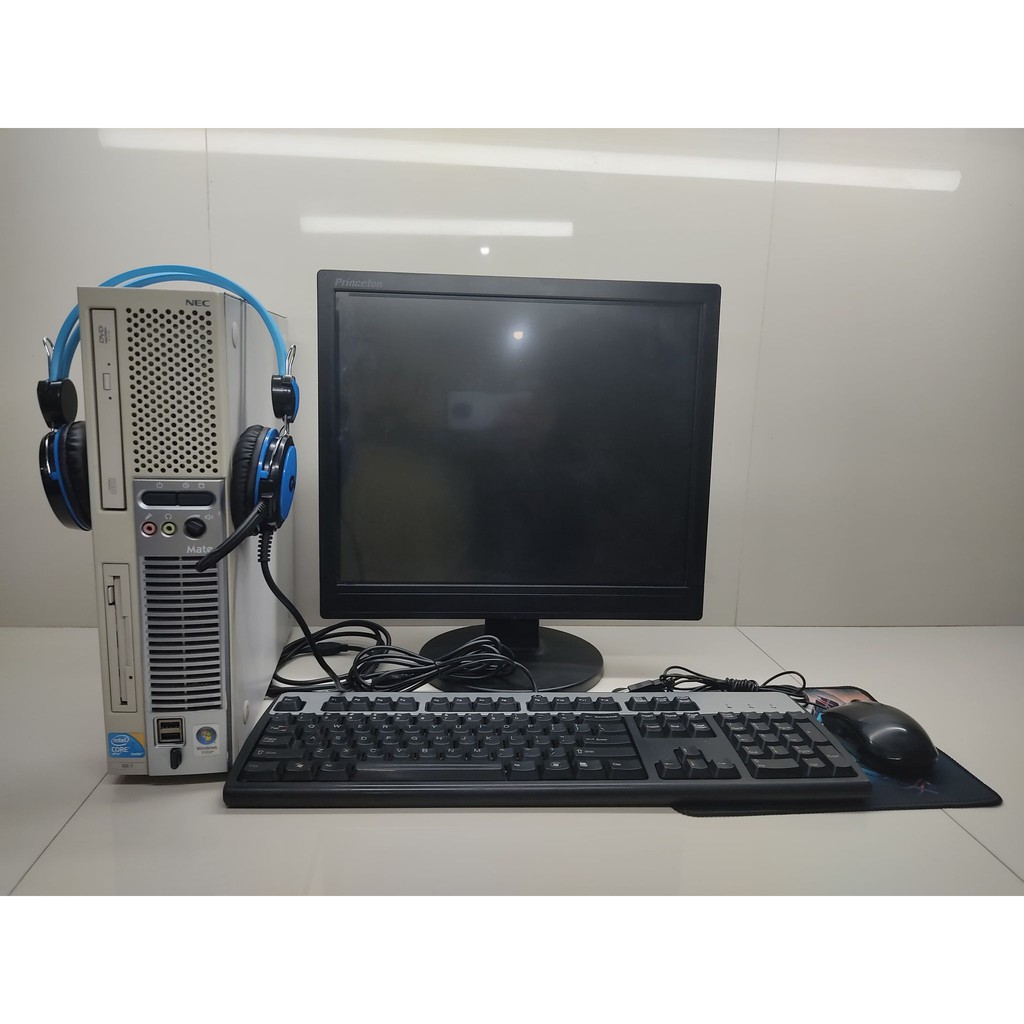 NEC INTEL CORE 2 DUO | 2GB RAM 160GB HDD | 17 INCHES SQUARE LCD MONITOR ...