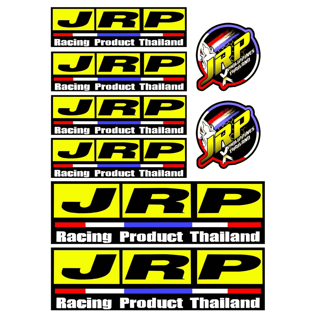 JRP MOTORCYCLE STICKERS | Shopee Philippines