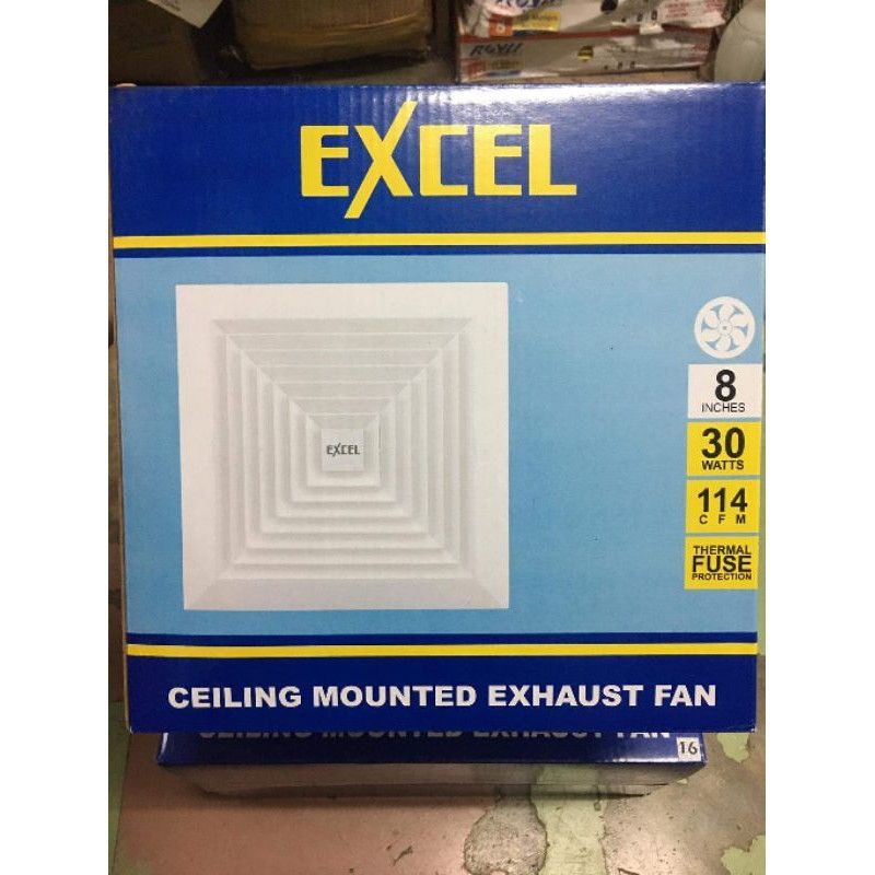 high quality excel exhaust fan ceiling type / wall type : 8inch and 10 ...