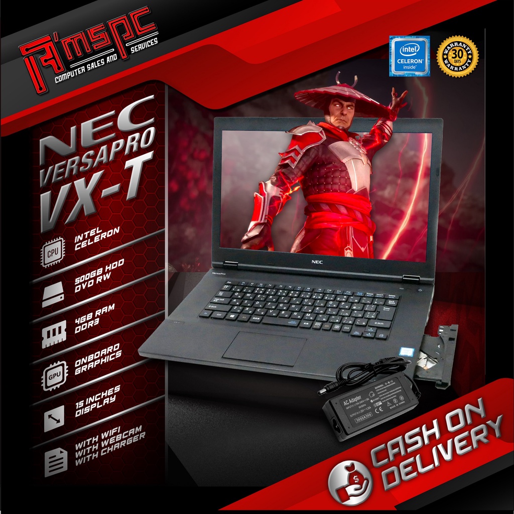 NEC VERSA PRO INTEL CELERON | 4GB RAM | 500GB HDD | WITH WIFI | CAM ...