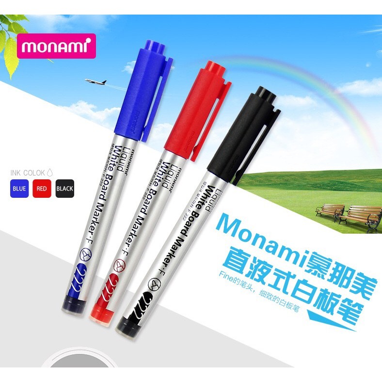 Monami Liquid White Board Marker 1.3mm | Shopee Philippines