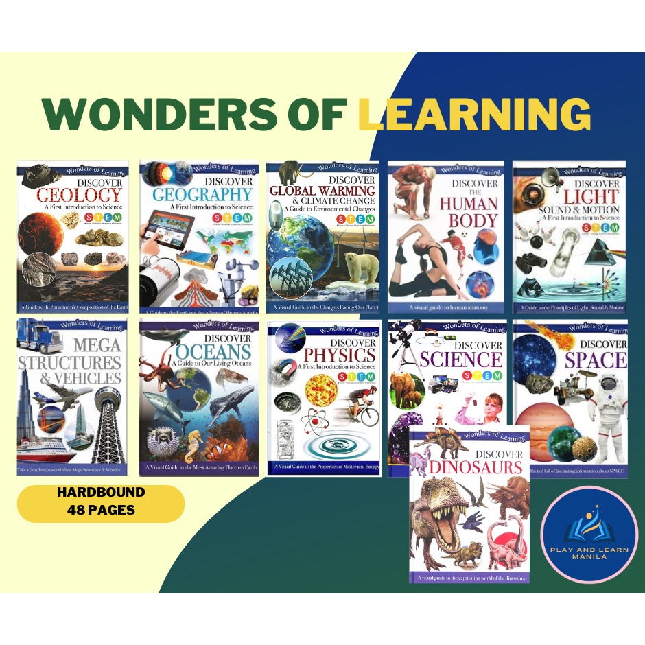 Wonders of Learning Reference Books Set 2 | Shopee Philippines