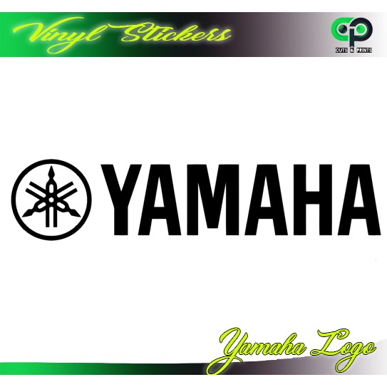 Yamaha Logo 003 - Vinyl Sticker (For Laptop, Motorcycle, Car, Etc ...