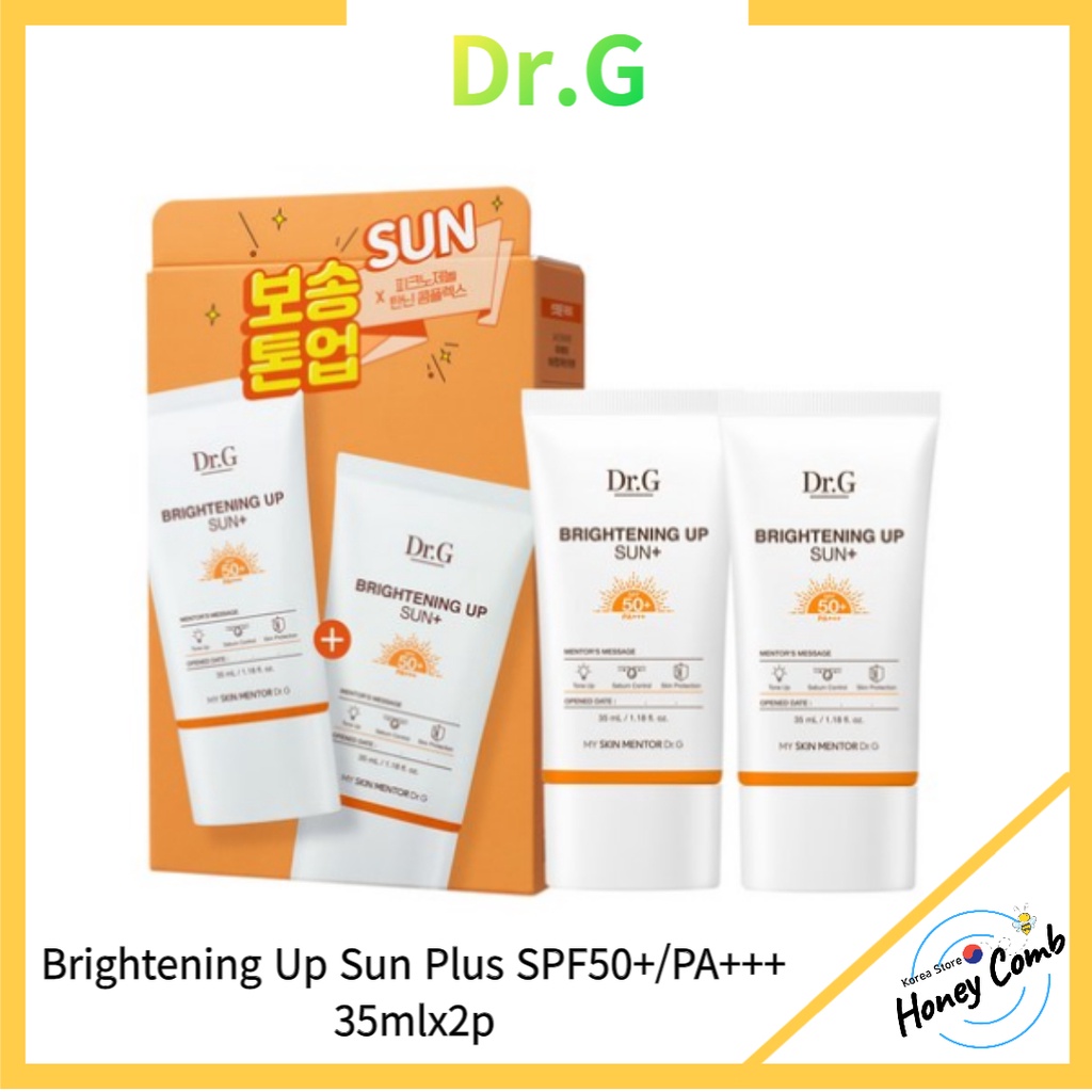 [Dr.G]Brightening Up Sun Plus SPF50+/PA+++ 35mlx2p/Soft tone-up ...