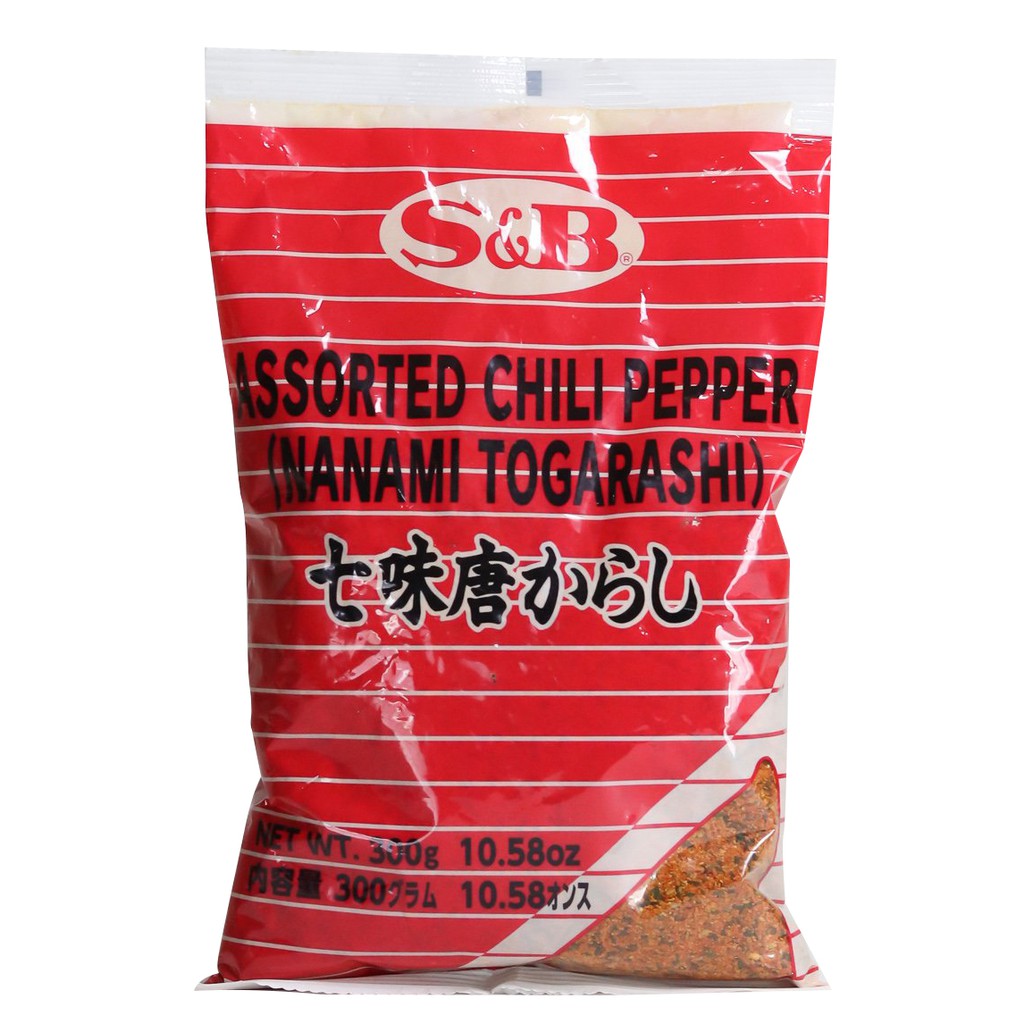 Japanese CHILI POWDER 7 FLAVORS 300G - RED BAG TYPE | Shopee Philippines
