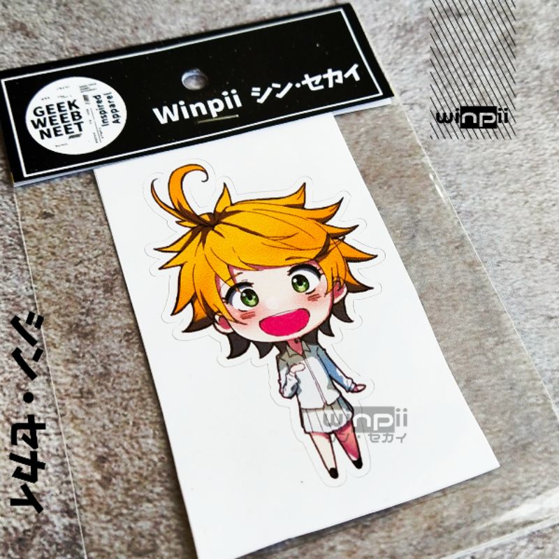 Emma Anime Stickers The Promised Neverland | Shopee Philippines