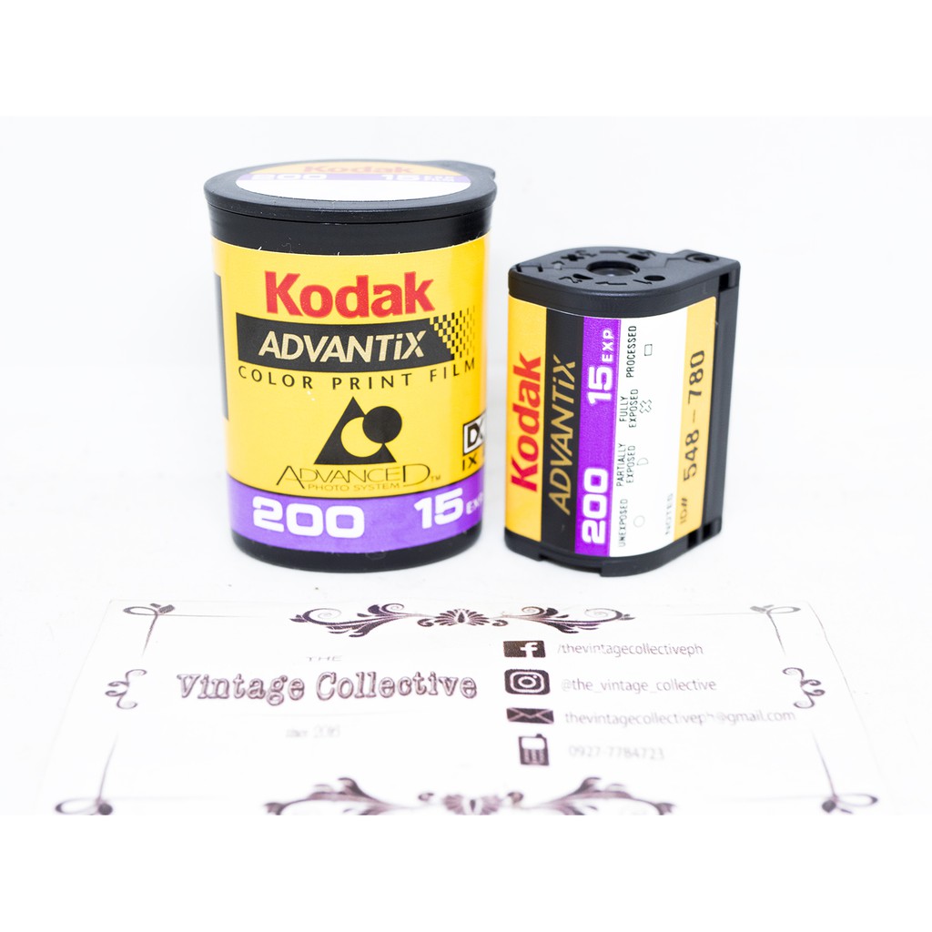 Kodak APS Film ISO 200 (15 Shots) Advantix Nexia - expired | Shopee ...