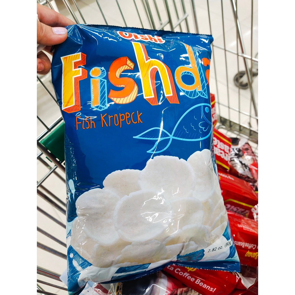 Oishi Fisda Fish Cropeck 22g 80g | Shopee Philippines