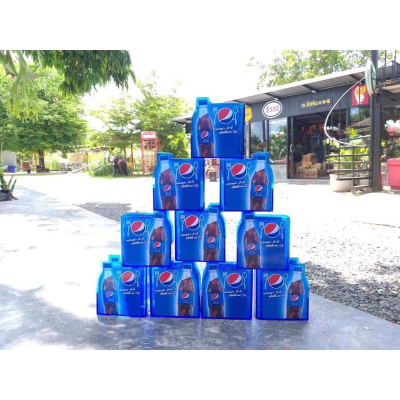 Pepsi Tissue Box With 5 Toothpick Compartments | Shopee Philippines