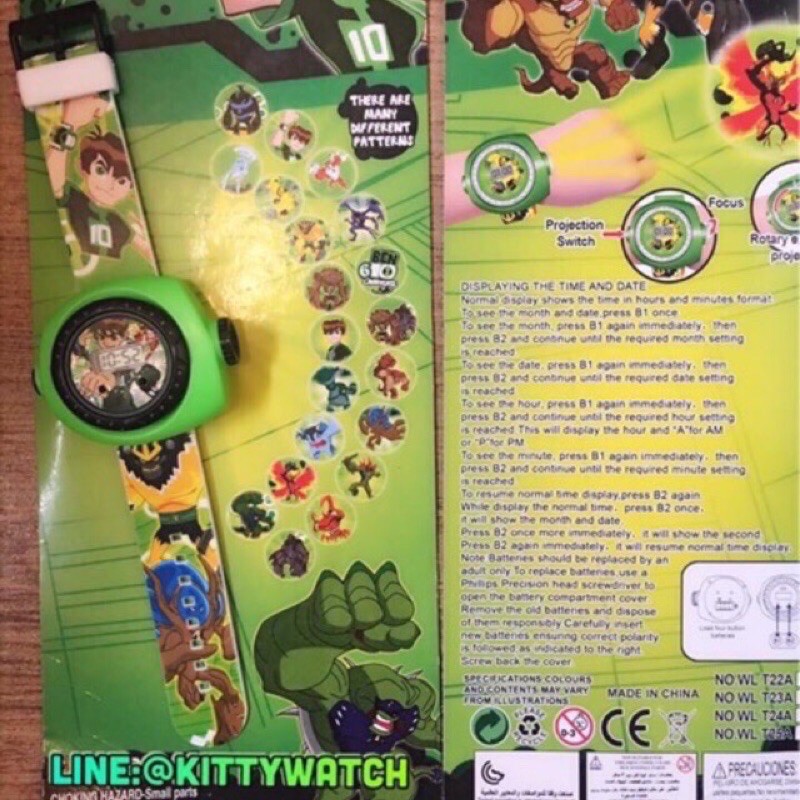 Ben10 Ben Ten Watch Boys Benten | Shopee Philippines