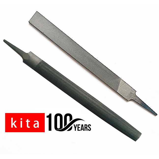 2pcs Steel File (Flat and Half-round ) kita100years | Shopee Philippines
