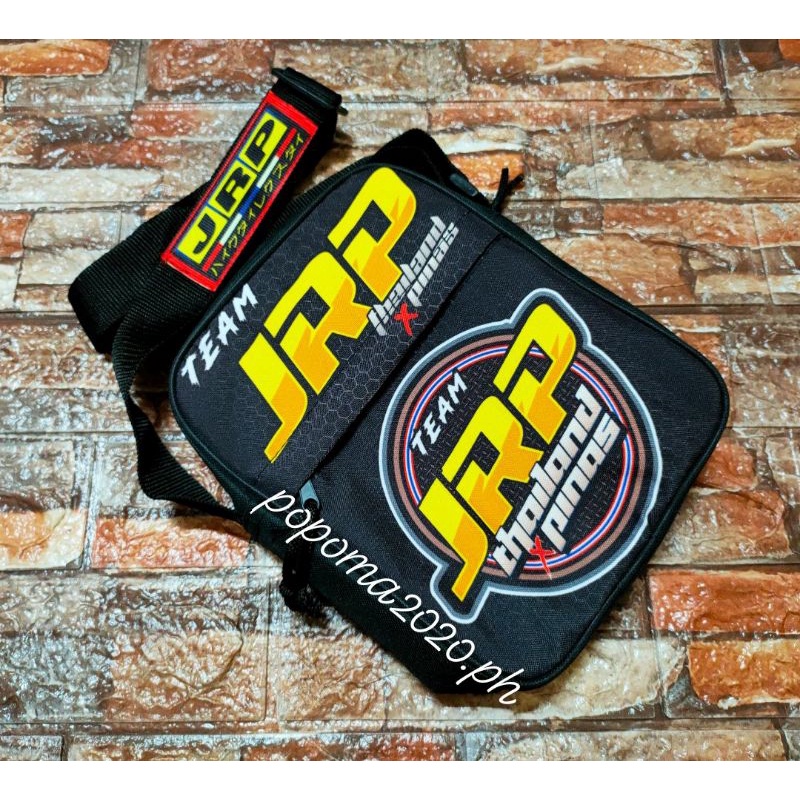 Team JRP Thailand x Pinas Black Edition Black Strap Crossbody Sling Bag ...