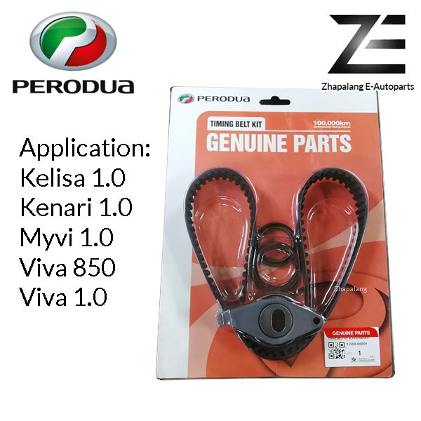 PERODUA Timing Belt 13500-00R01 for KELISA,KENARI,VIVA 850,1.0, Myvi 1. ...