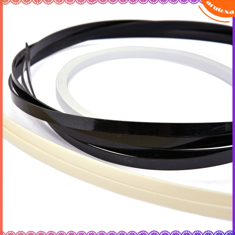 Pack of 3 ABS Binding Purfling Strips Edge Inlay Body Project for Guitar Bass Ukulele | Shopee ...