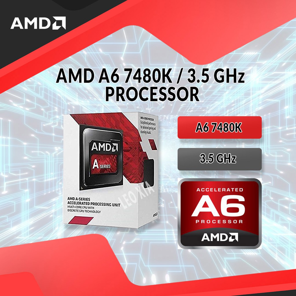 AMD A Series Desktop Tray Type Processor with Heatsink Fan A6/A8/A10 ...