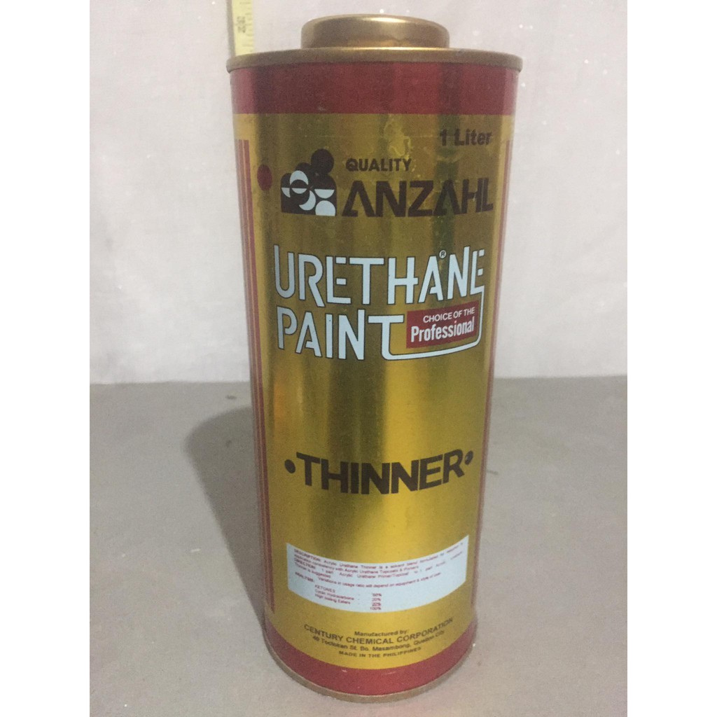 urethane thinner anzahl 1liter | Shopee Philippines