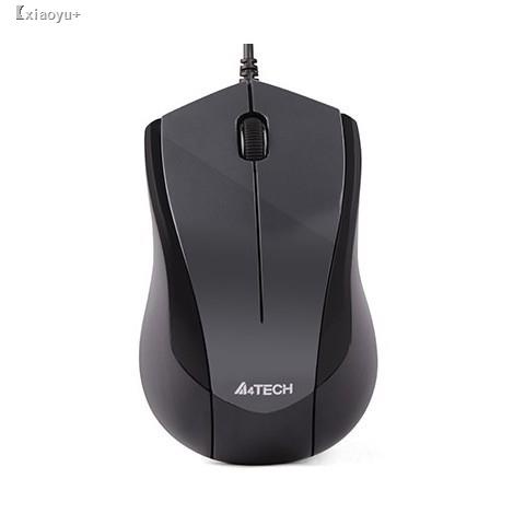 A4tech N-400-1 V-Track Optical USB Wired Mouse (Glossy Grey) | Shopee ...