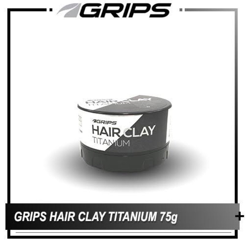 Grips Hair Clay Titanium 75g | Shopee Philippines