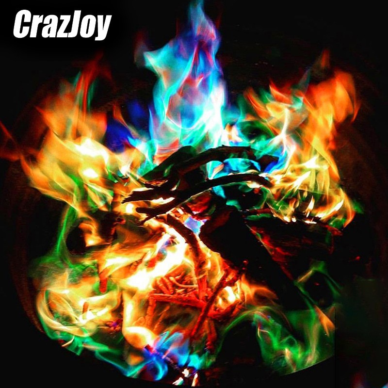 300g Mystical Fire Coloured Flame For Bonfire Campfire Party Outdoor ...