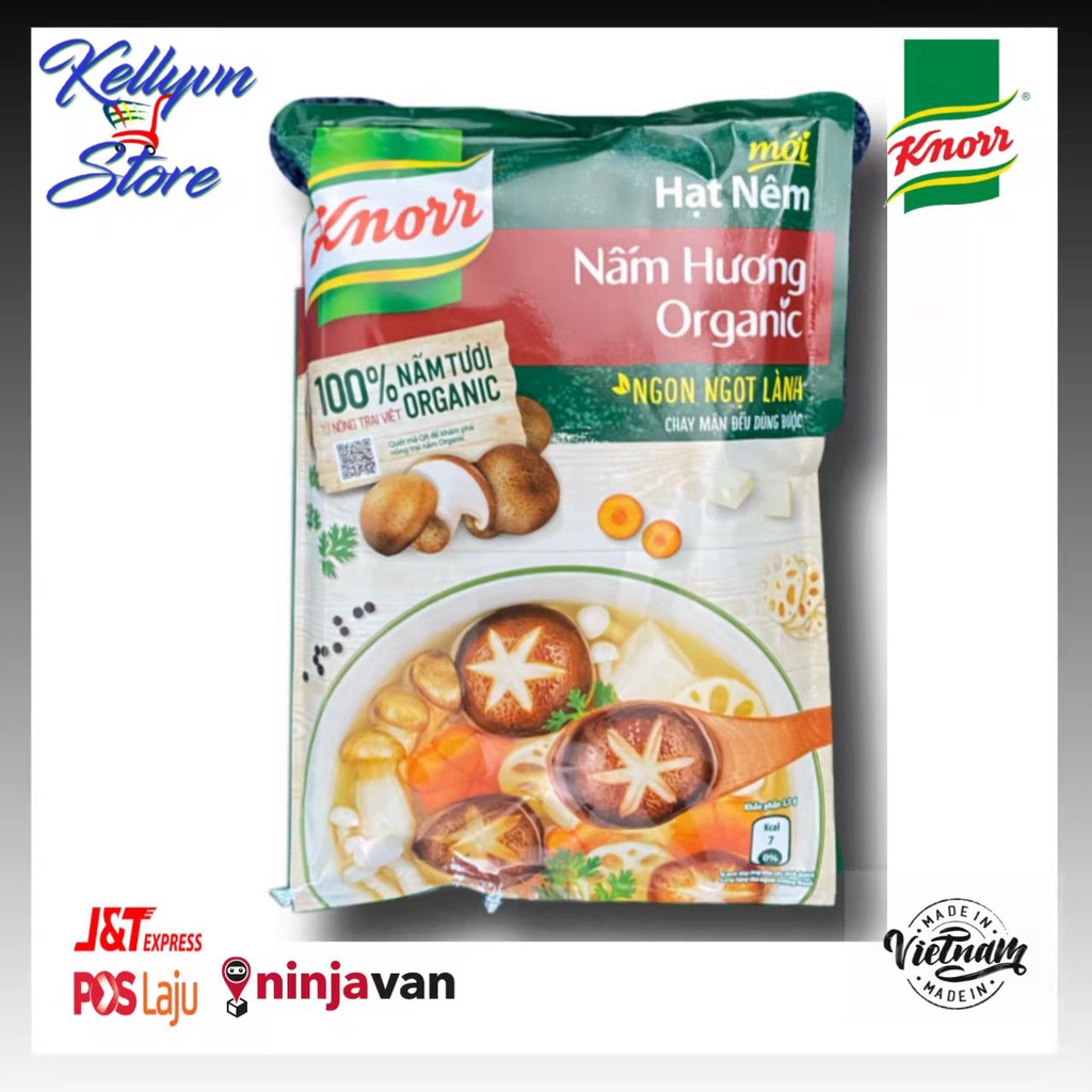 Organic Vegetarian Knorr-Hat Nem Nam Huong / Knorr 素味精 [170g ] | Shopee ...
