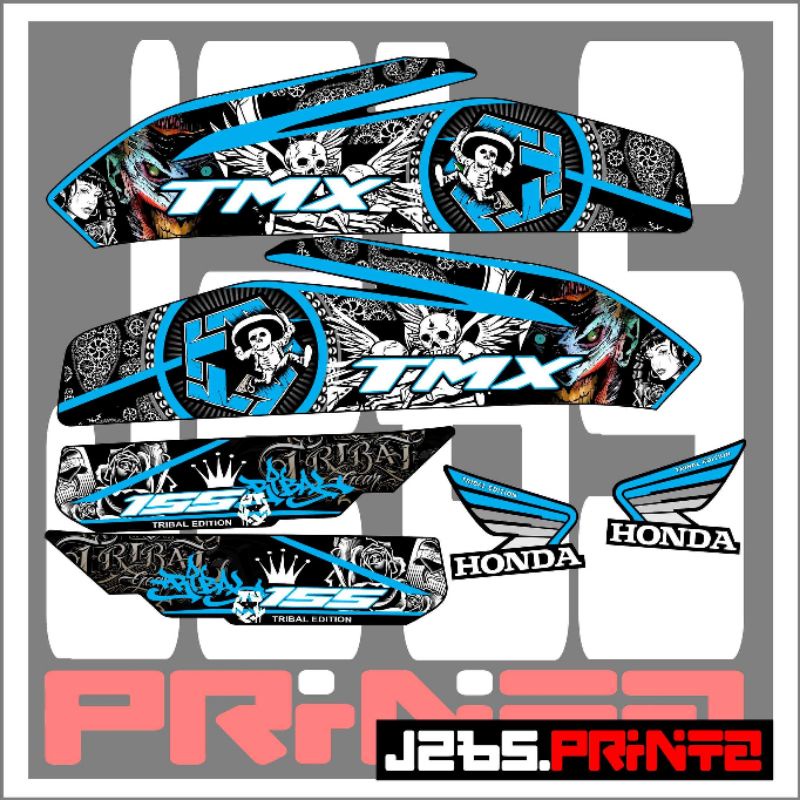 TMX155 tribal joker decals | Shopee Philippines