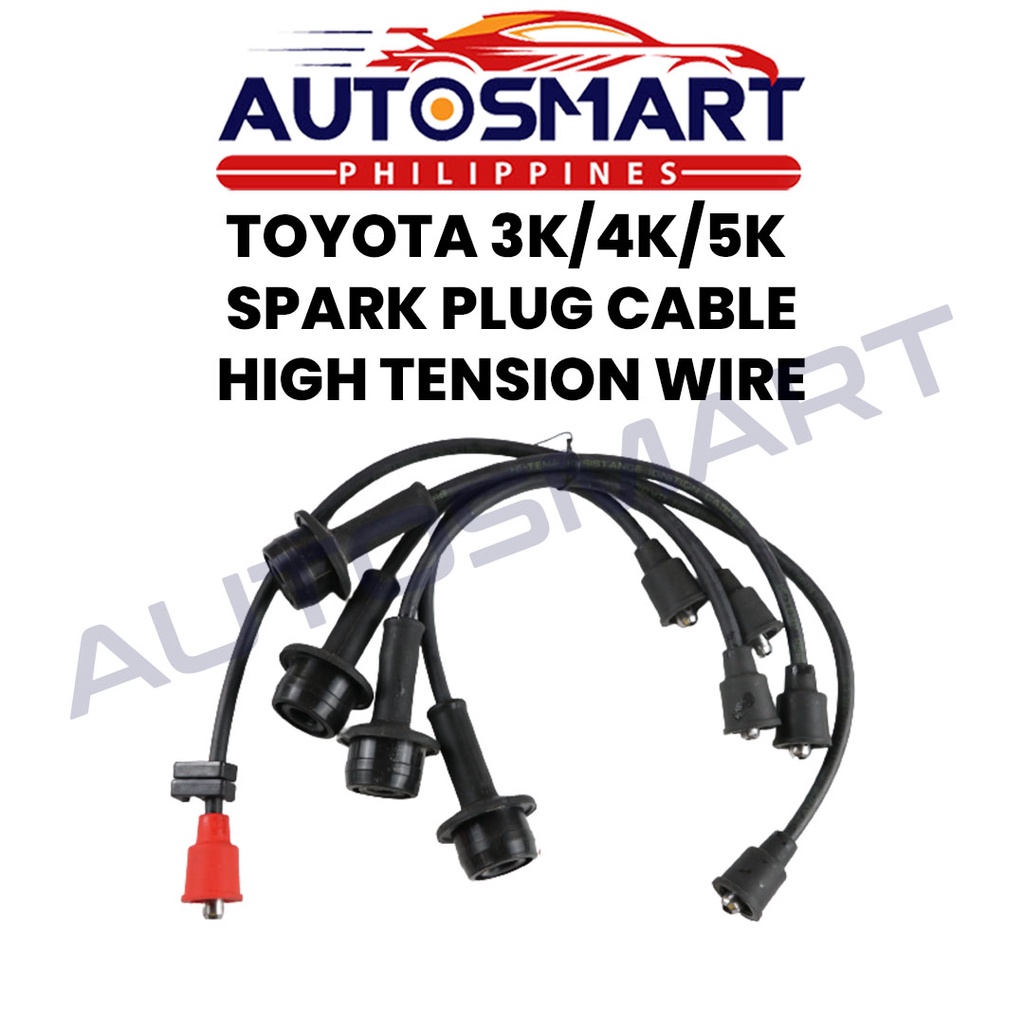 Toyota 3K/4K/5K Spark Plug Cable/High Tension Wire | Shopee Philippines
