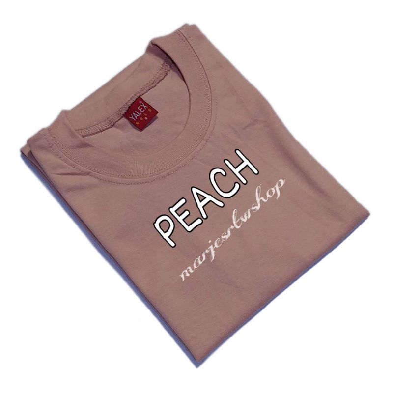 Roundneck Plus size Peach 5XL (YALEX) | Shopee Philippines