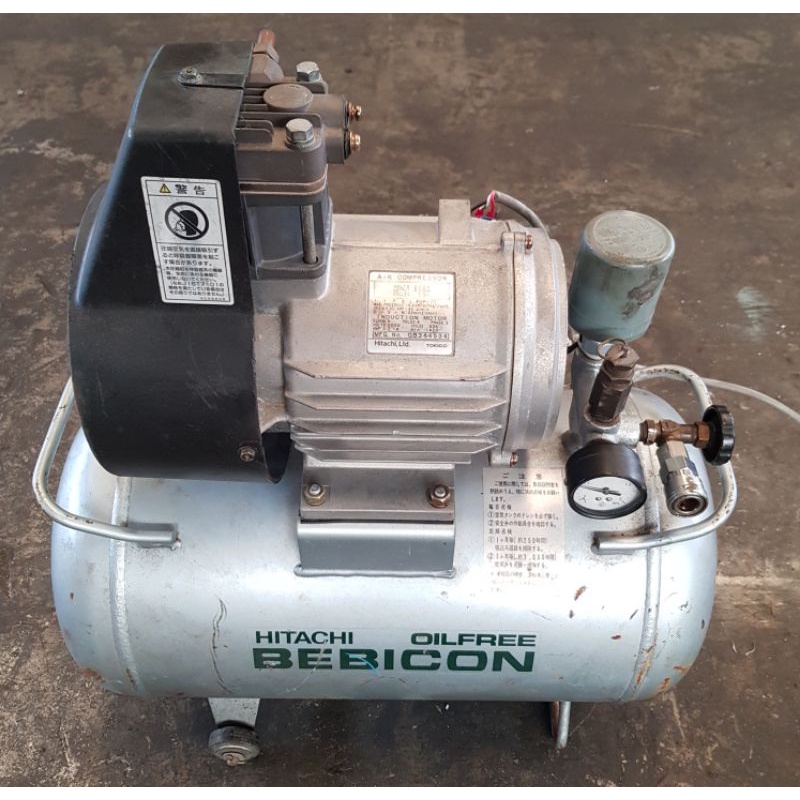 Air Compressor 1/2Hp 220V 3Phase Piston Type Oil Free BEBICON (Original ...